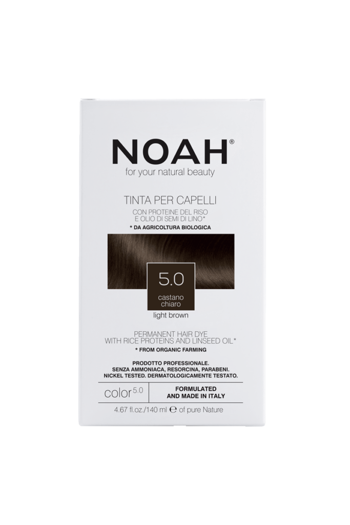 Hair Colour 5.0 Light Brown 140 ml - Novaconcept